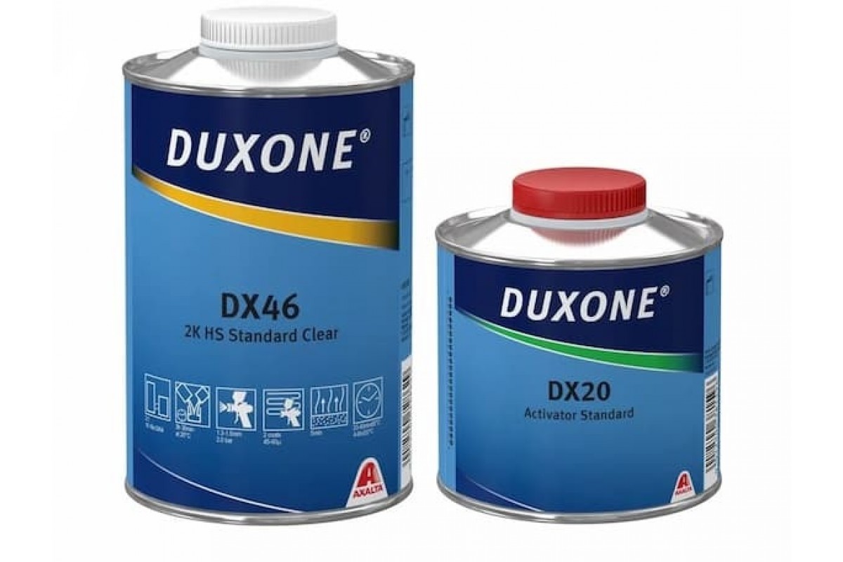 DUXONE DX46 HS Лак глянцевый 1л + 0.5л DX20 (Стандартный) купить по ...