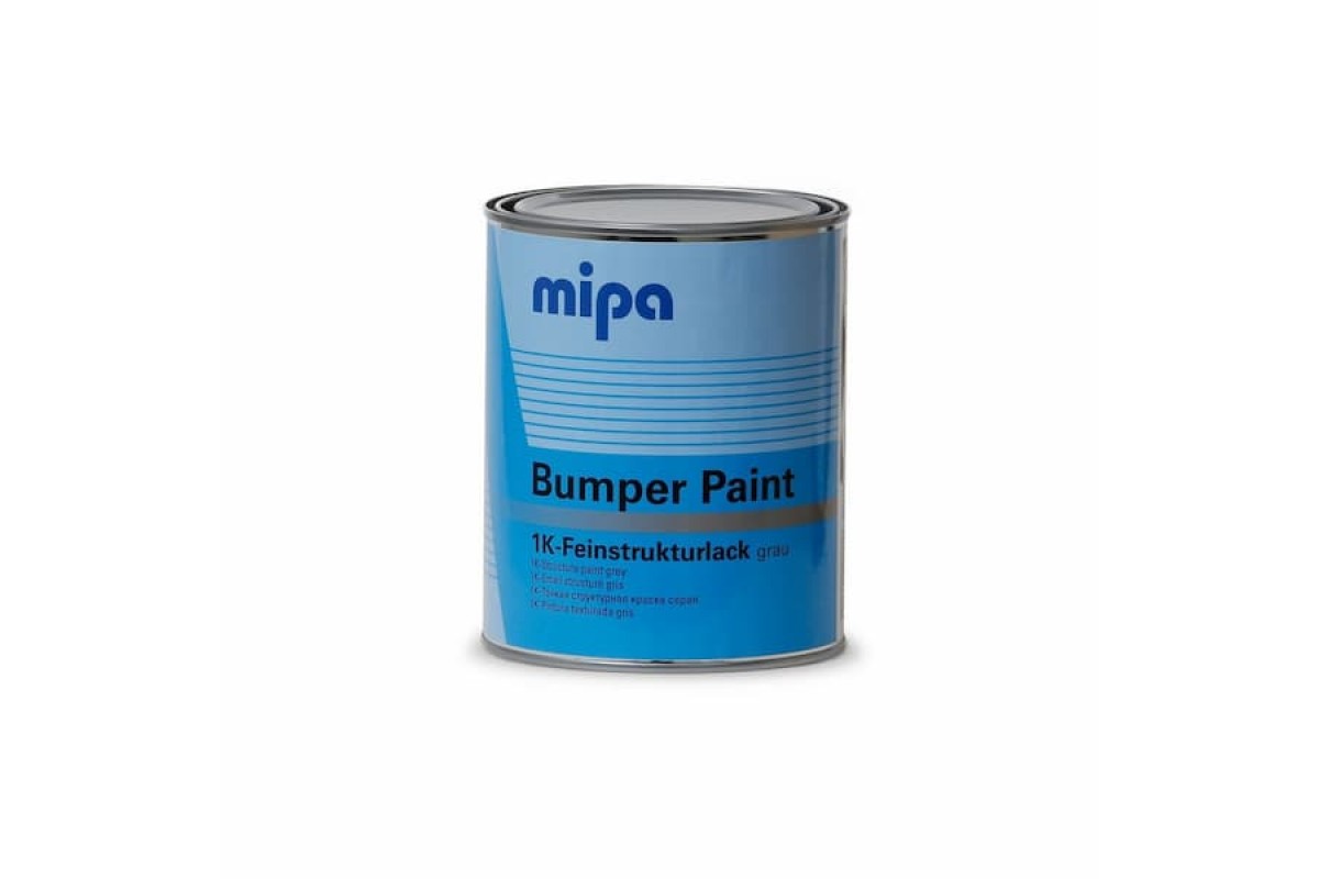 MIPA Bumper Paint Структурная краска для бампера 1л (Чёрный) купить по ...